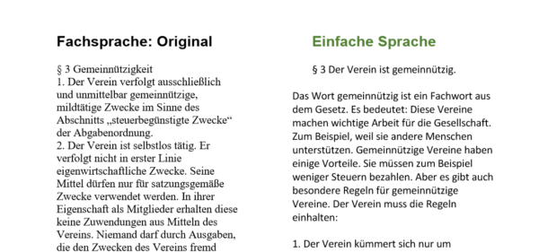 Leicht oder Einfach? | Büro für Leichte Sprache Hamburg
